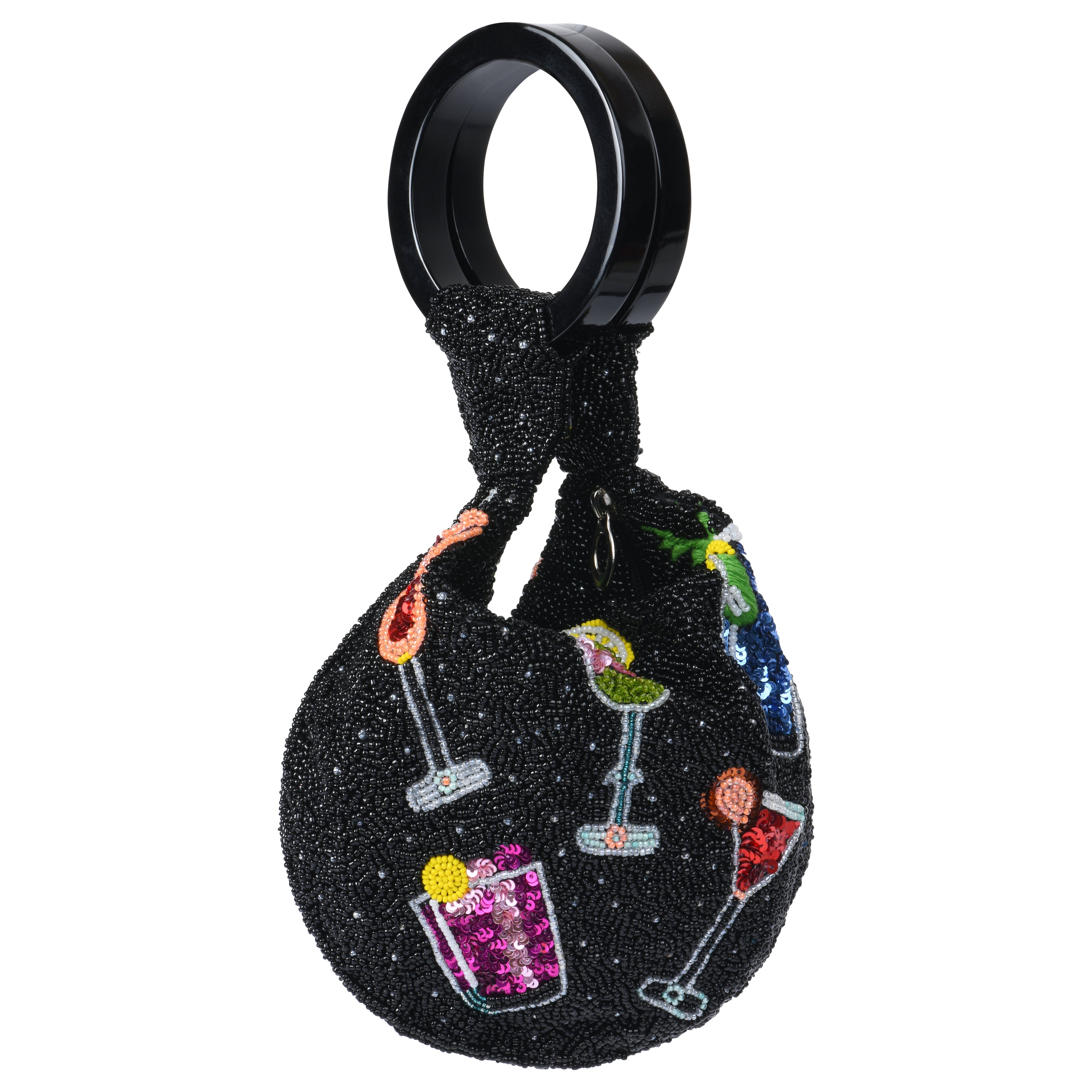 Cocktails Bangle Bag – Bamboo Trading Company