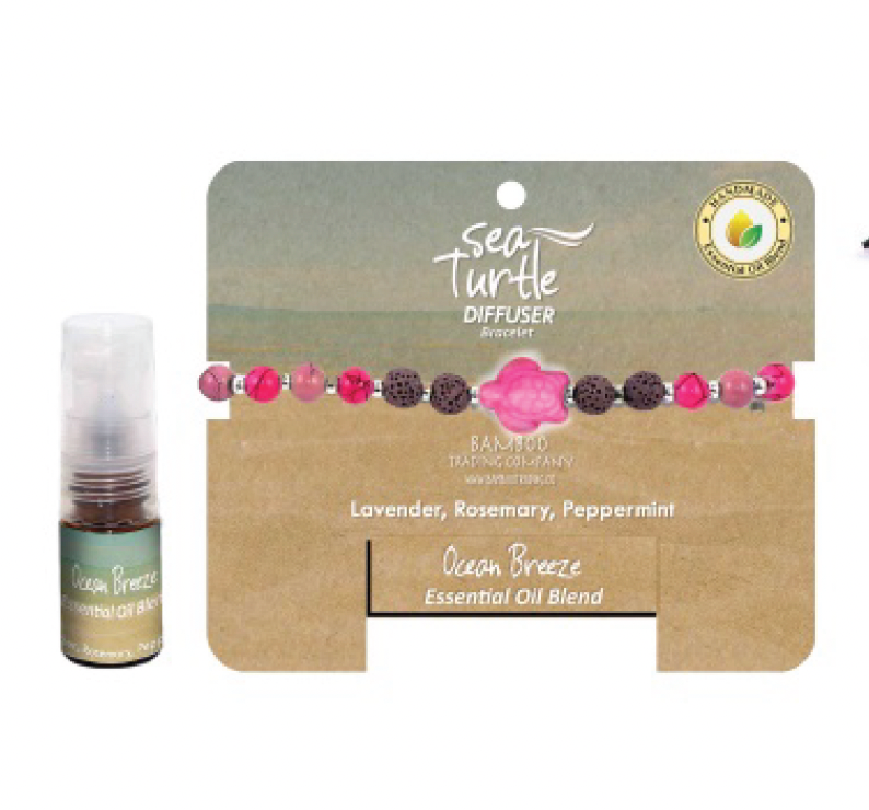 Sea Turtle Diffuser Bracelet – Bamboo Trading Company